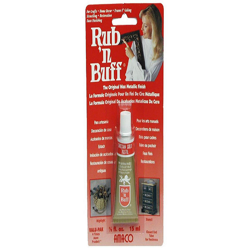 AMACO Rub-N-Buff 1/2oz Grecian Gold