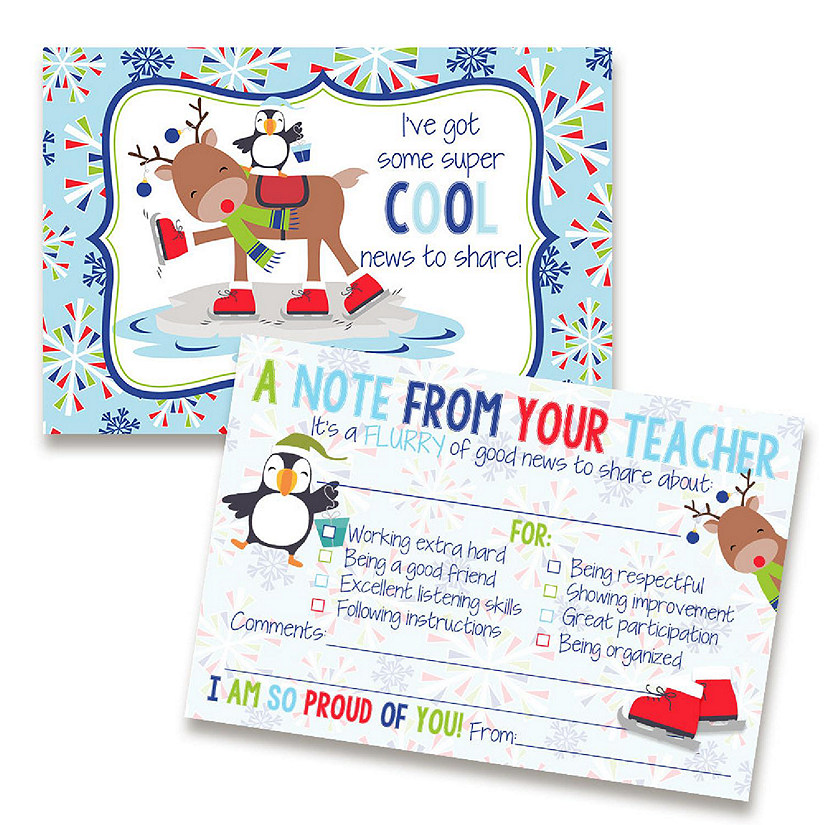 AmandaCreation Reindeer Teacher Mail for Students 30pc. | Oriental Trading