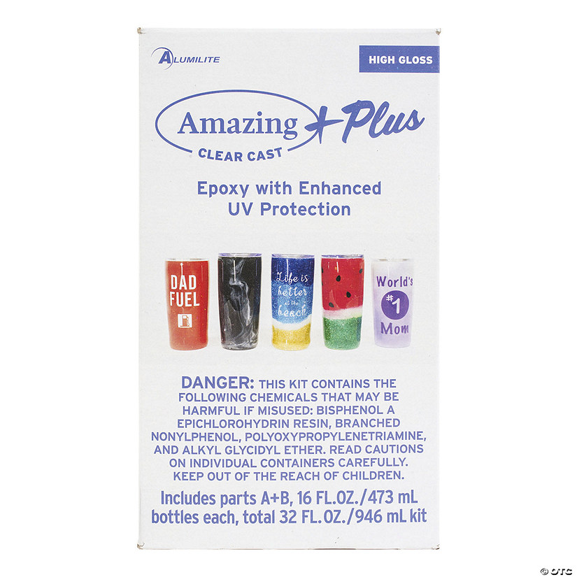Amazing Clear Cast Plus Epoxy Kit 32oz-32oz