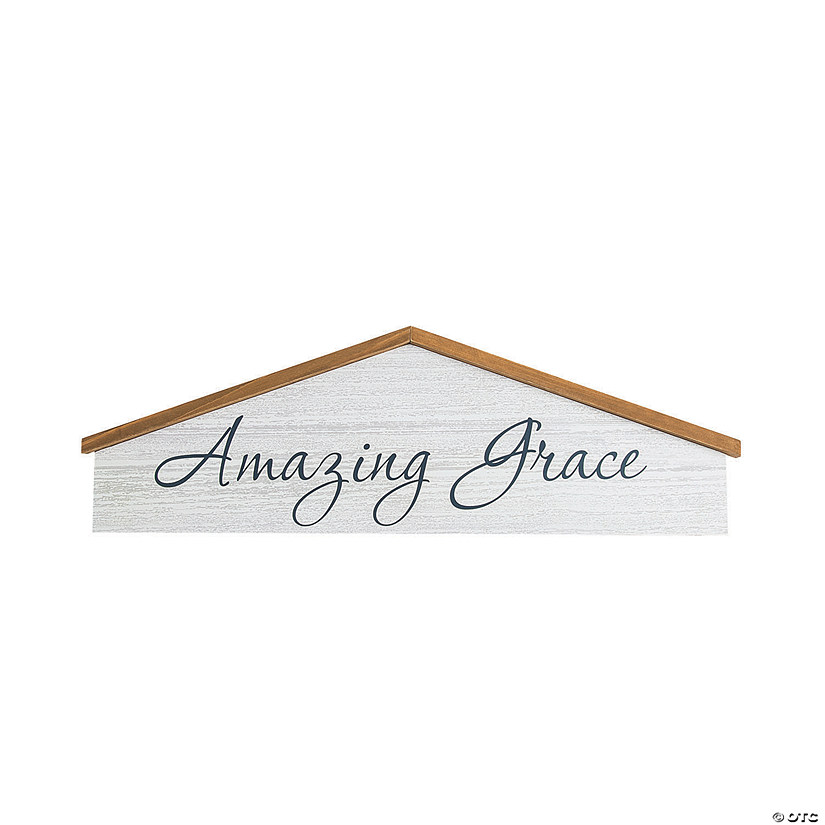 Amazing Grace Sign | Oriental Trading