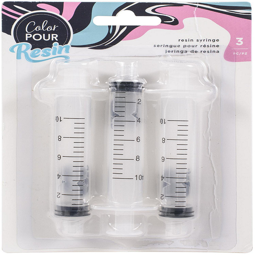 American Crafts Color Pour Resin Syringes 3/Pkg | Oriental Trading