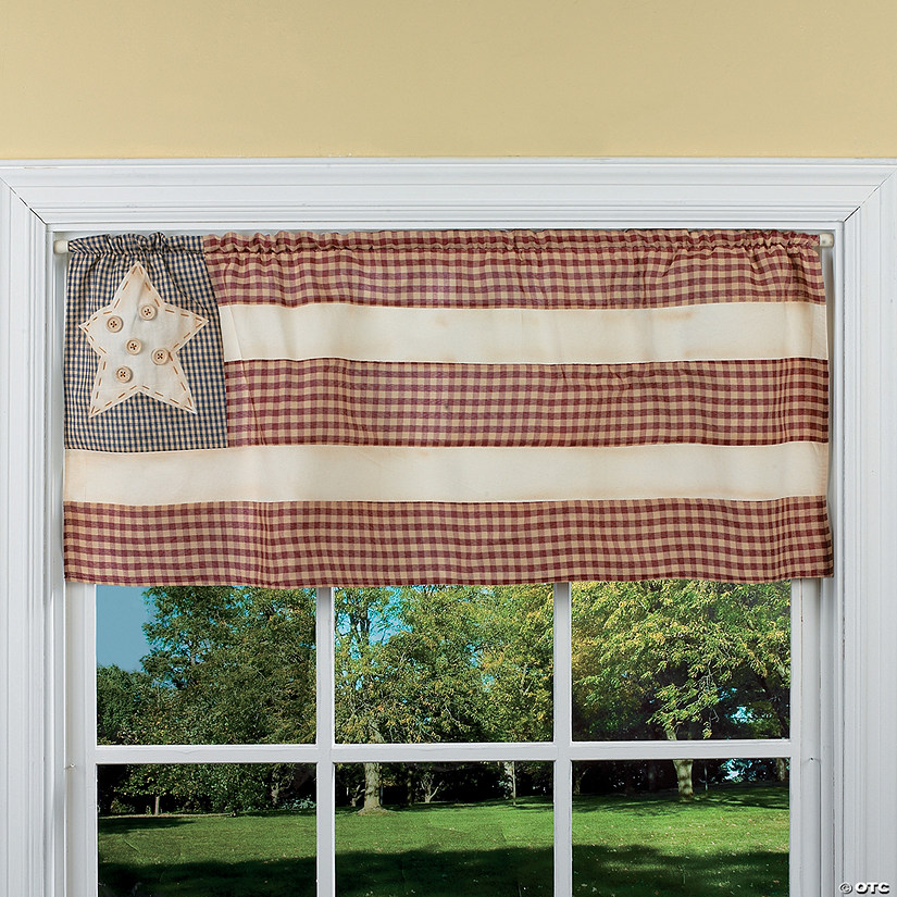 Americana Flag Valance - Discontinued