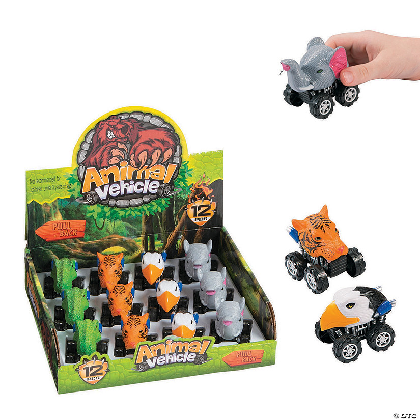 Animal Pull-Back Toys