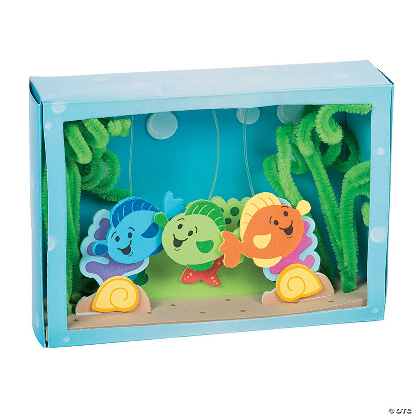 Aquarium Box Craft Kit - Makes 12 | Oriental Trading