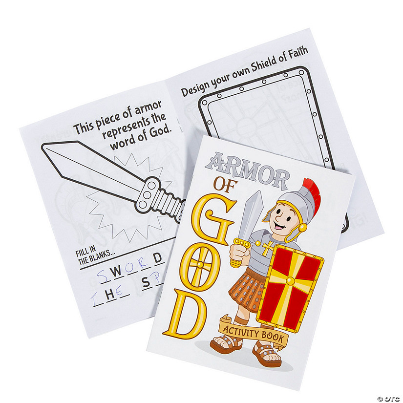 Armor of God Activity Books - 24 Pc. | Oriental Trading