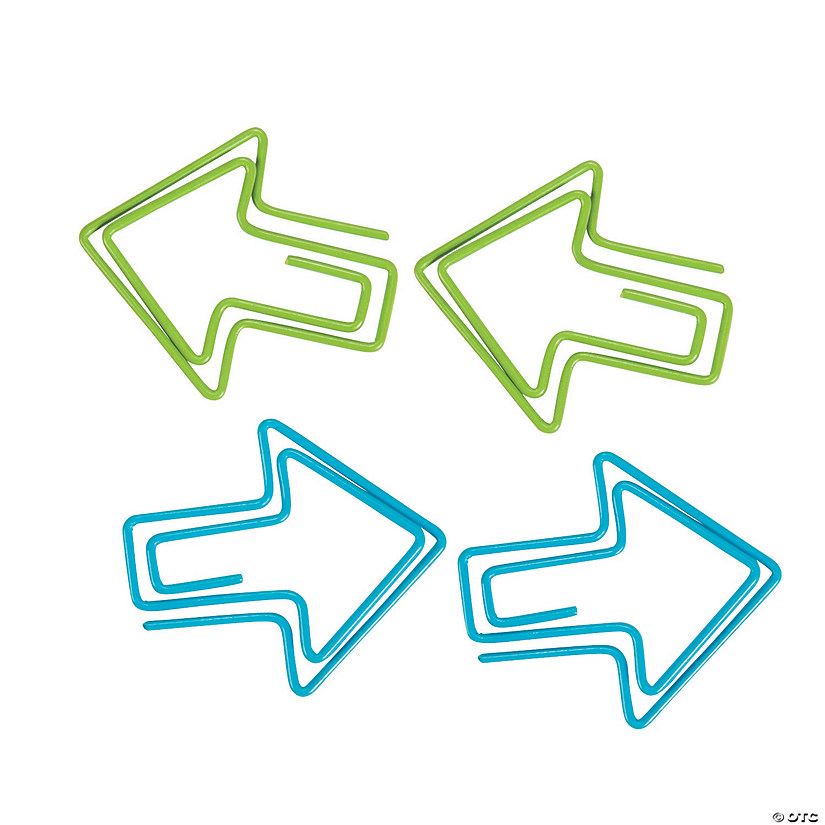 Arrow-Shaped Paper Clips - Discontinued