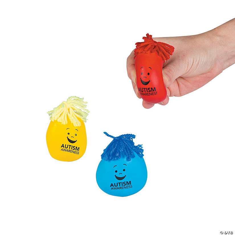 Autism Awareness Moldable Stress Balls | Oriental Trading