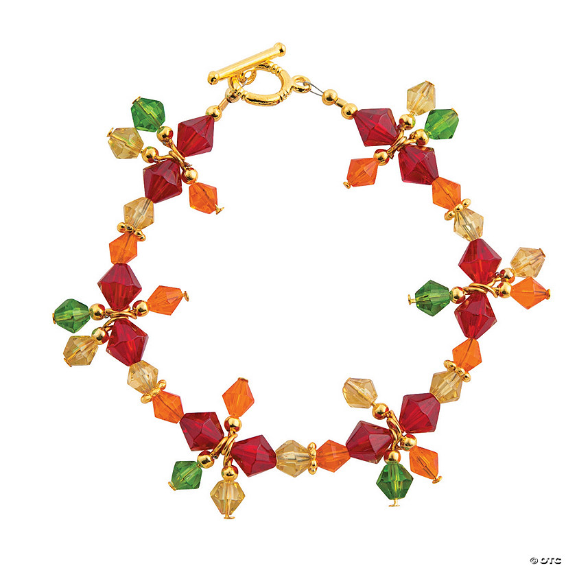 Autumn Crystal Beaded Bracelet Kit - Discontinued