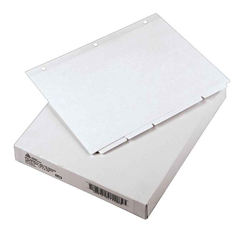 Avery Plain Tab Write & Erase Dividers, 5 Tabs, White, 36 Sets (11506 ...
