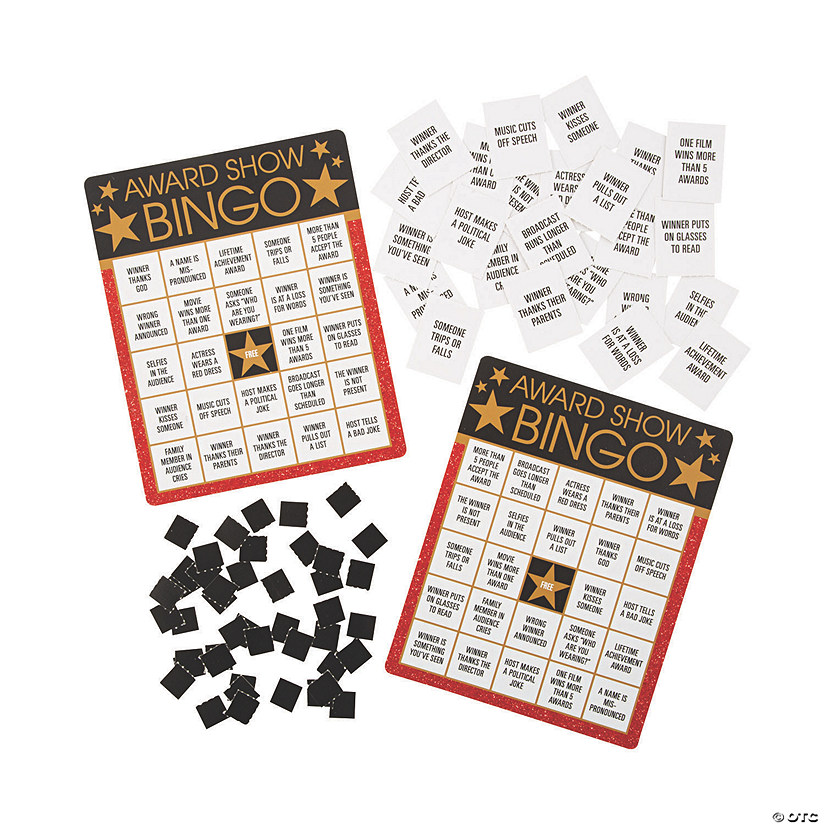 Award Show Bingo | Oriental Trading