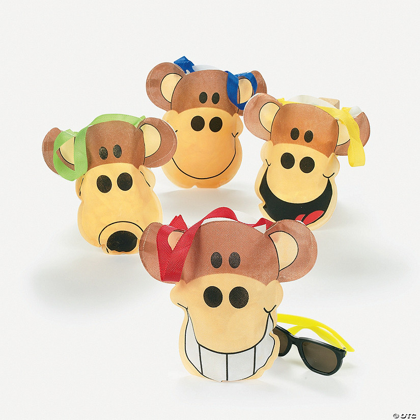 Beach Monkey Tote Bags - Discontinued