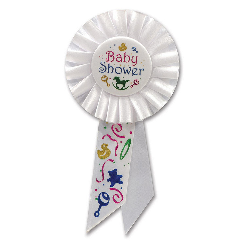 Beistle - Baby Shower Rosette - 6 Pack
