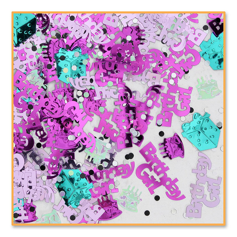 Beistle - Birthday Girl Confetti - 6 Pack | Oriental Trading