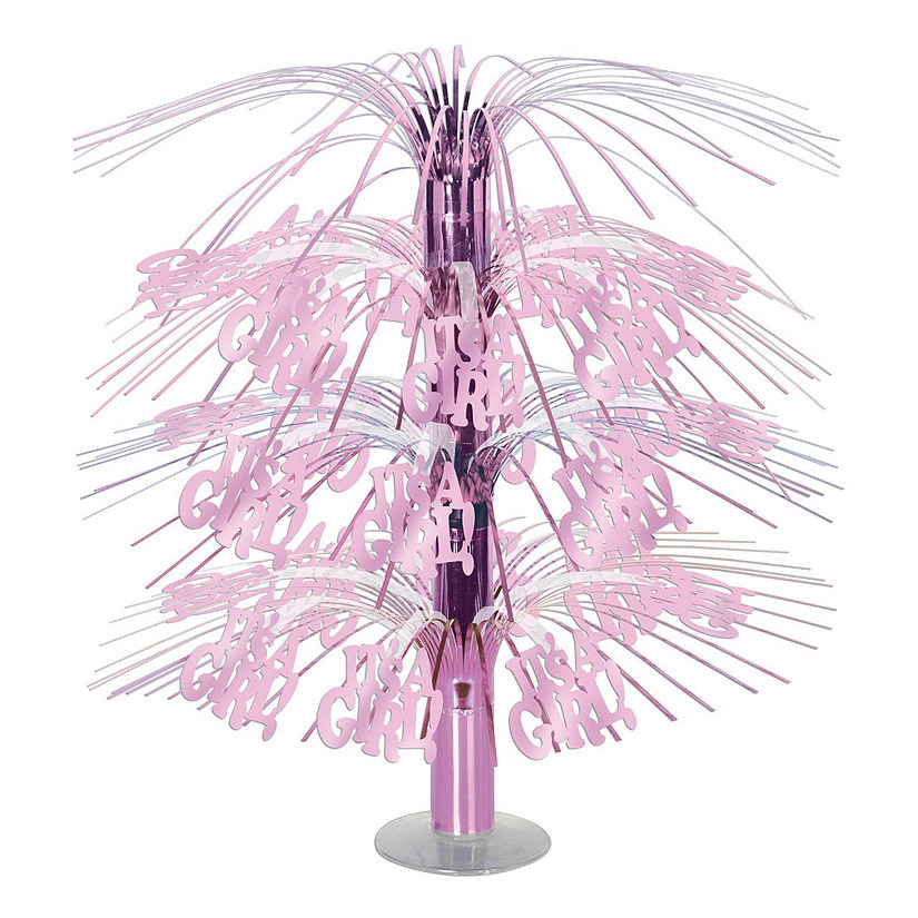 Beistle - It's A Girl! Cascade Centerpiece - 6 Pack | Oriental Trading