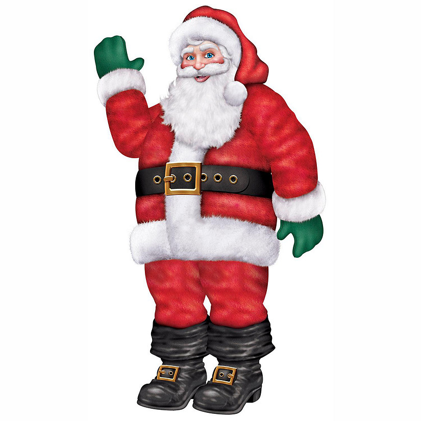 Beistle - Jointed Santa - 5' 6" - 12 Pack | Oriental Trading