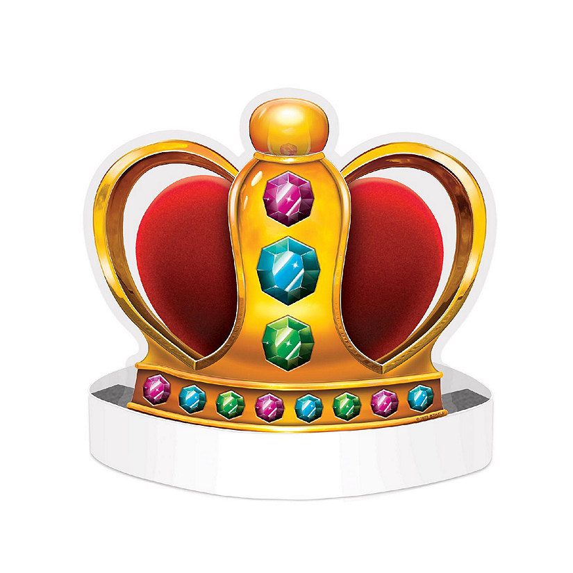 Beistle - King/Queen Crown Headband - 12 Pack | Oriental Trading