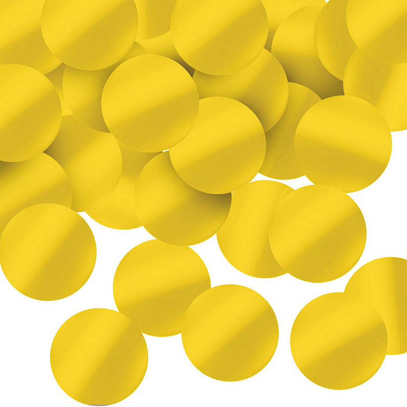 Beistle - Metallic Deluxe Dot Confetti - Golden - 12 Pack | Oriental ...
