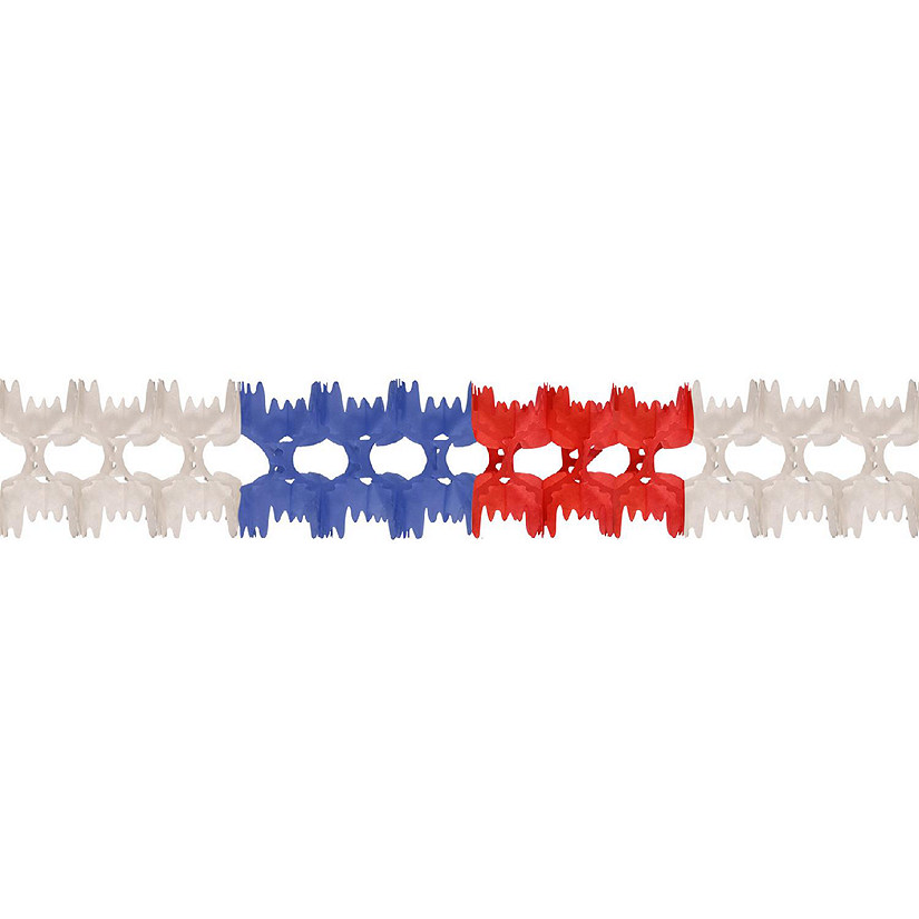 Beistle - Pageant Garland - Red, White and Blue - 12 Pack | Oriental ...