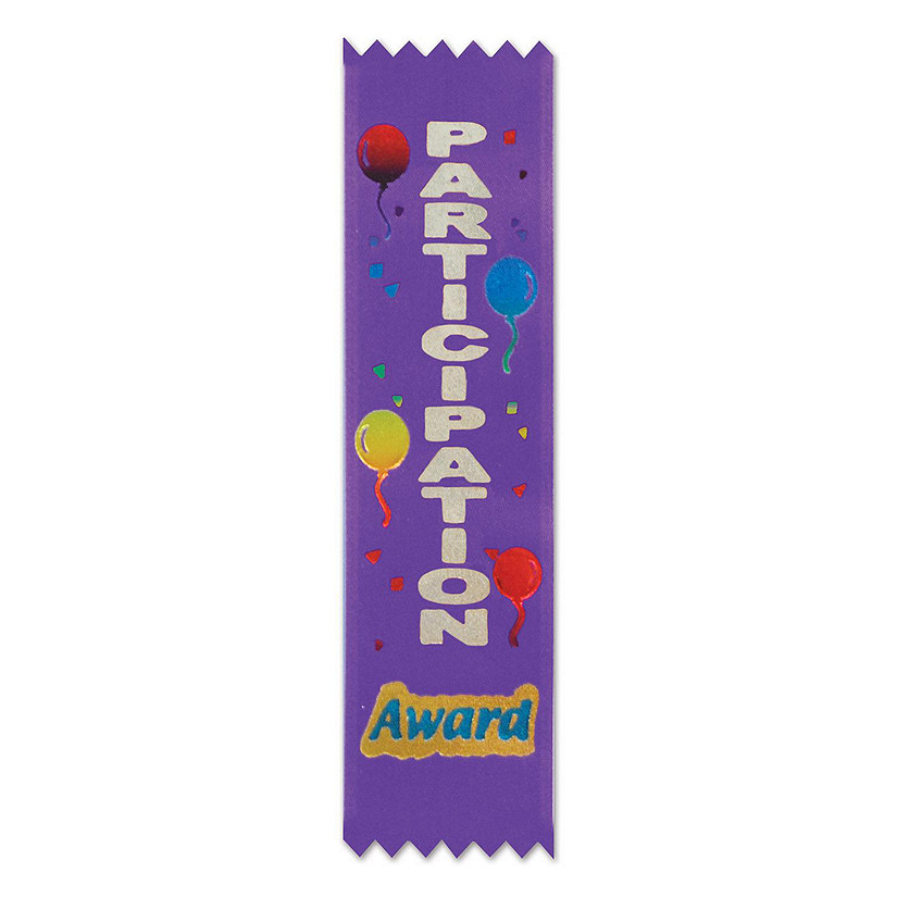 Beistle - Participation Award Value Pack Ribbons - 3 Pack | Oriental ...