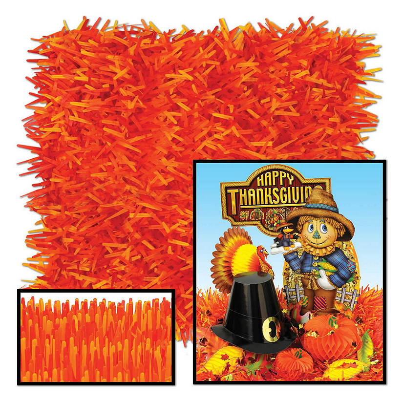 Beistle - Pkgd Fringed Tissue Mats - Green, Orange and Red - 12 Pack ...