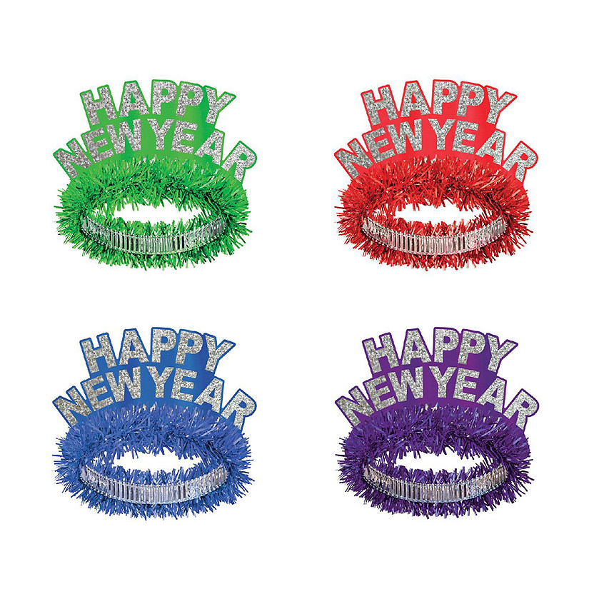 Beistle - Pkgd HNY Regal Tiaras - 12 Pack | Oriental Trading