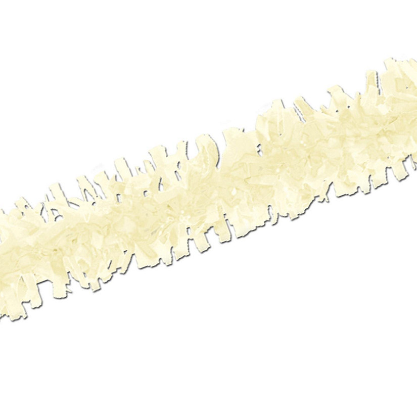 Beistle - Pkgd Tissue Festooning - Light Yellow - 12 Pack | Oriental ...