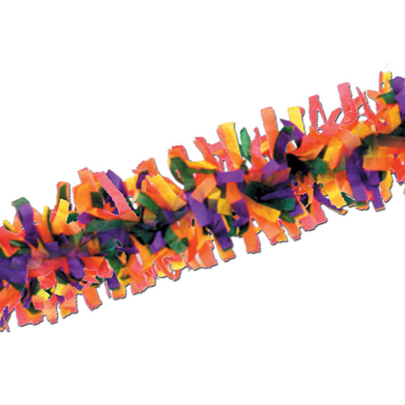 Beistle - Pkgd Tissue Festooning - Multi-color - 12 Pack | Oriental Trading