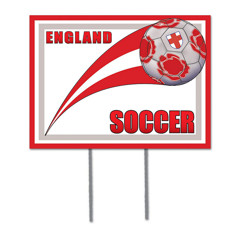 Beistle - Plastic Yard Sign - England - 6 Pack | Oriental Trading