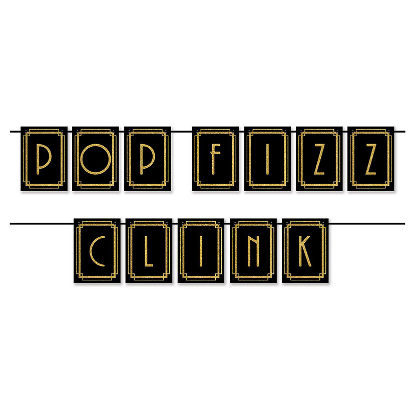 Beistle - Pop, Fizz, Clink Streamer - 12 Pack | Oriental Trading