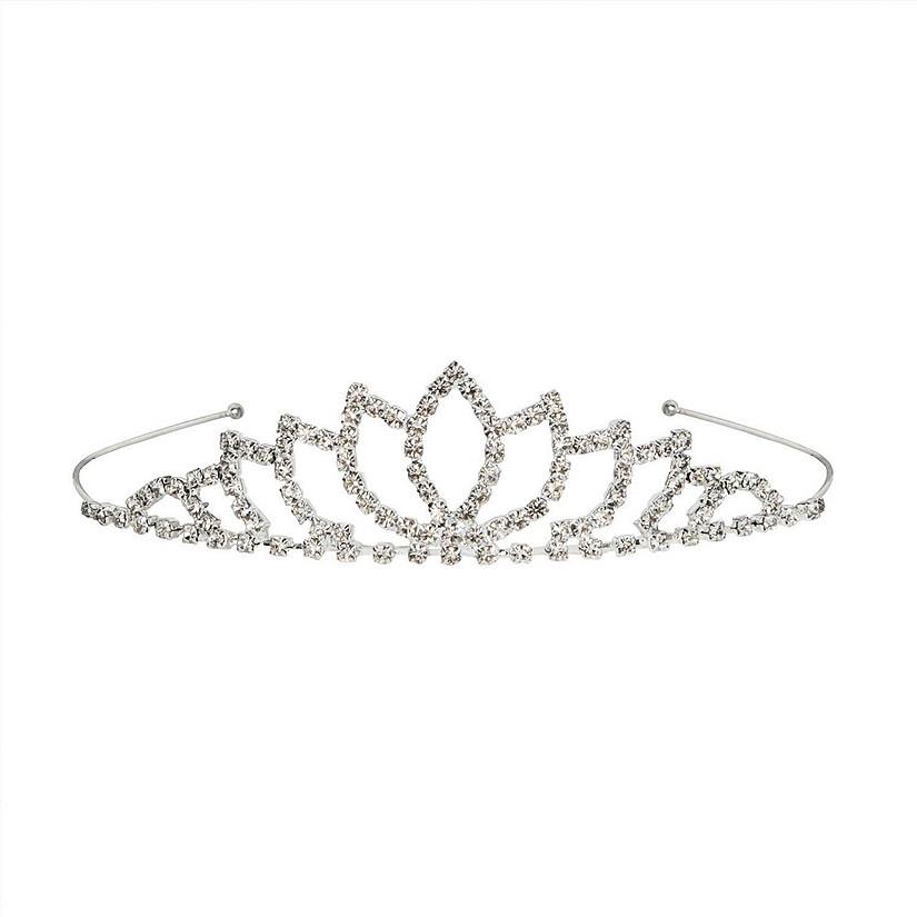 Beistle - Royal Rhinestone Tiara - Lotus Style - 6 Pack | Oriental Trading