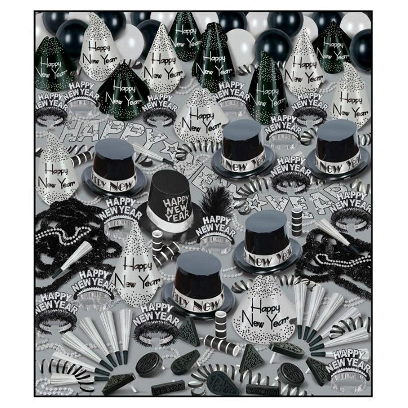 Beistle - Silver Bonanza Deluxe Assorted for 100 - 1 Pack