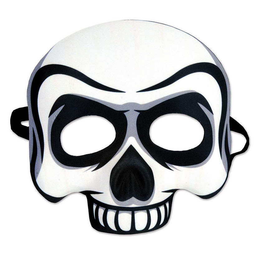 Beistle - Skull Half Mask - 6 Pack | Oriental Trading