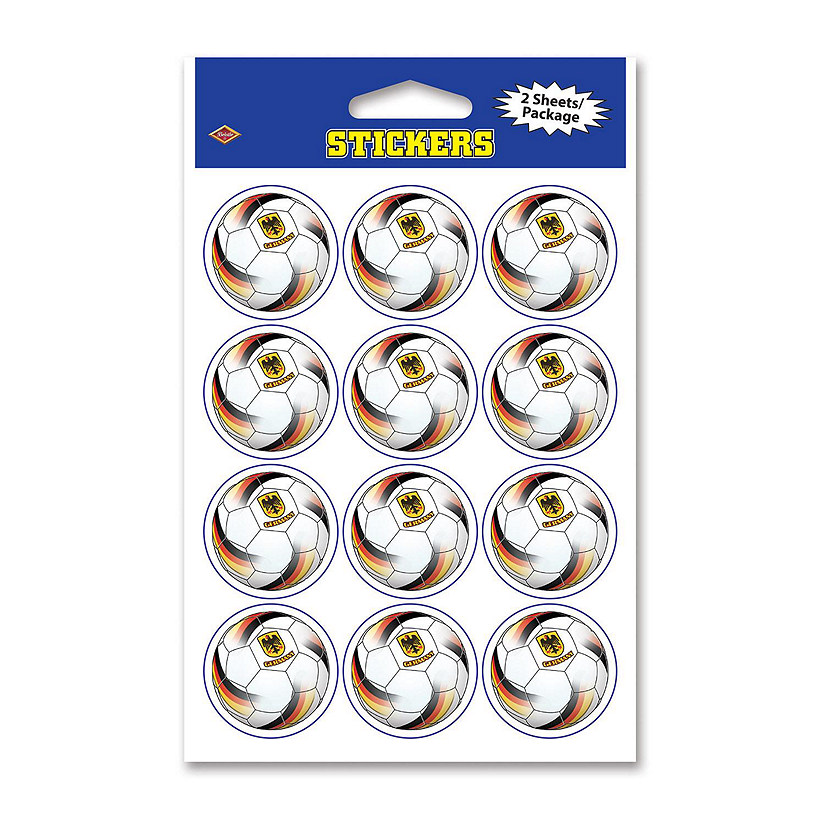 Beistle - Stickers - Germany - 12 Pack | Oriental Trading