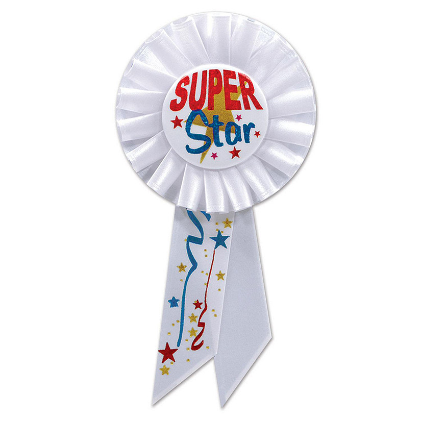 Beistle - Super Star Rosette - 6 Pack | Oriental Trading