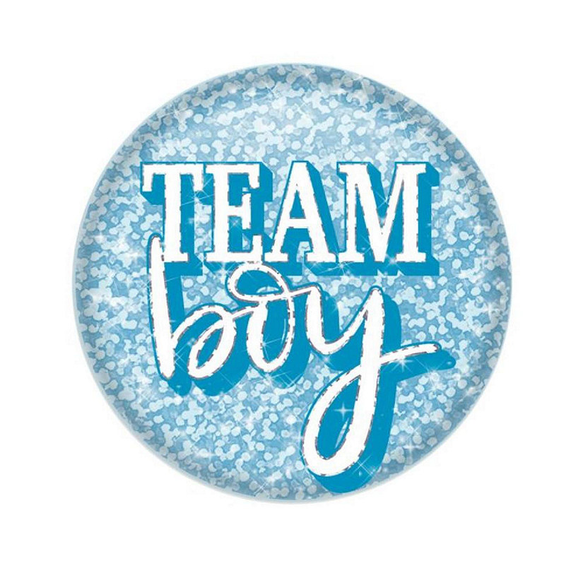 Beistle - Team Boy Button - 6 Pack | Oriental Trading