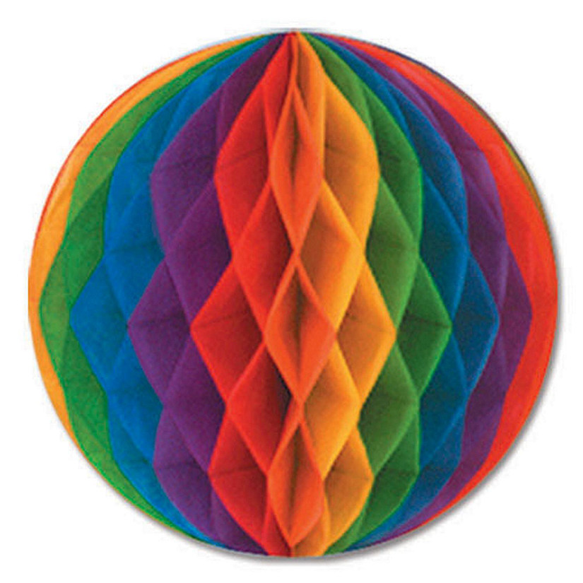 Beistle - Tissue Ball - Multi-color - 24 Pack | Oriental Trading