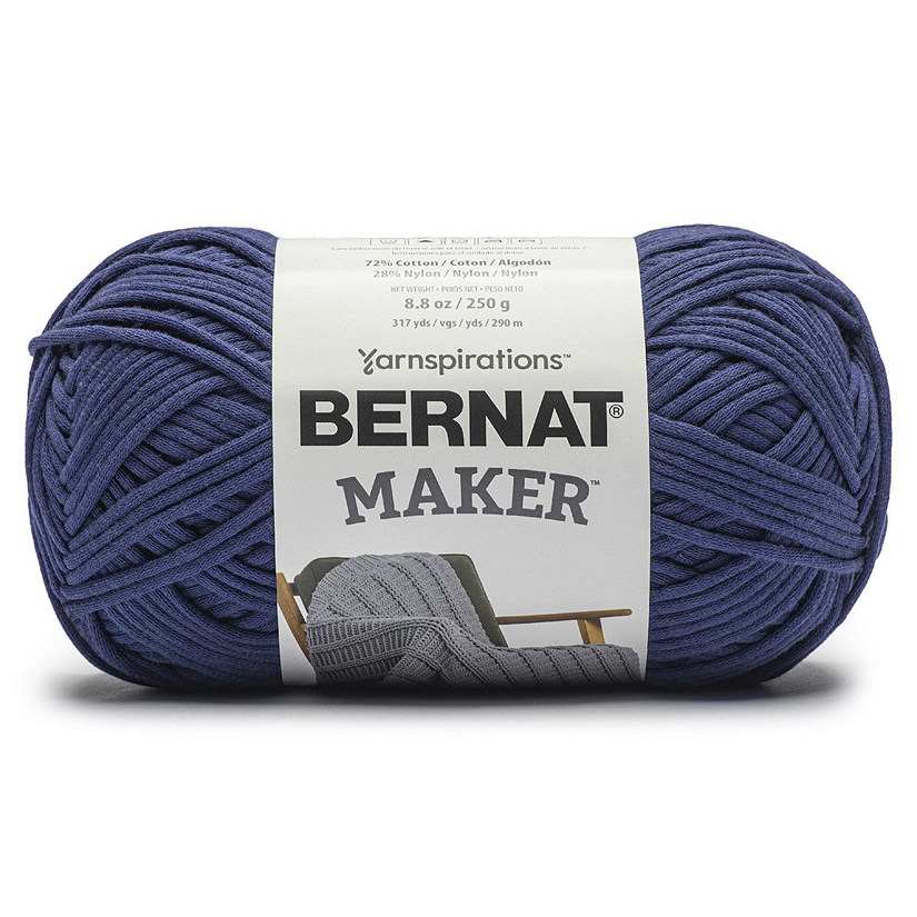 Bernat Bernat Maker Yarn-Navy | Oriental Trading