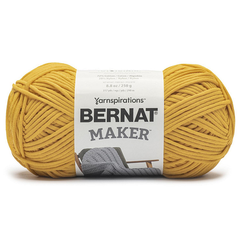 Bernat Bernat Maker Yarn-Saffron | Oriental Trading