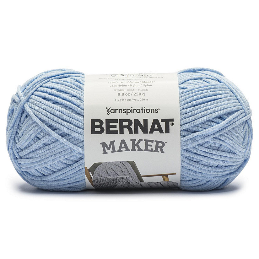 Bernat Bernat Maker Yarn-Sky Blue | Oriental Trading