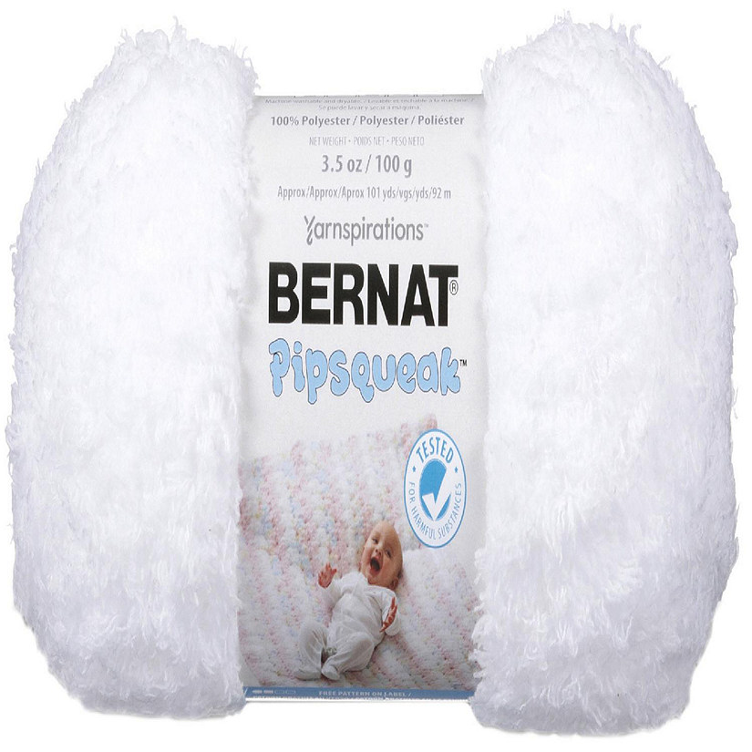 Bernat Pipsqueak Yarn-Whitey White