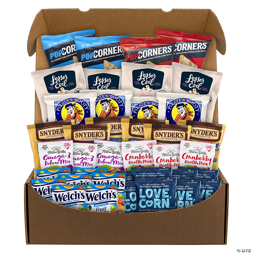 Better For You Snack Box, 37 Ct | Oriental Trading