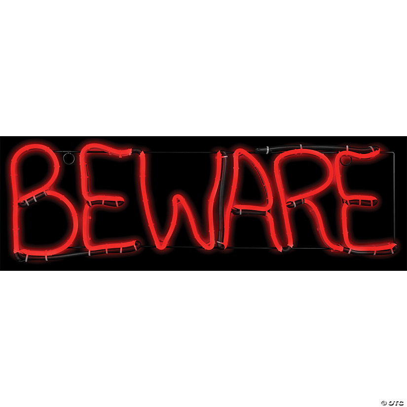 Beware LED Sign - Discontinued