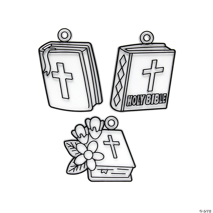 Bible-Shaped Suncatchers - 24 Pc. - Discontinued