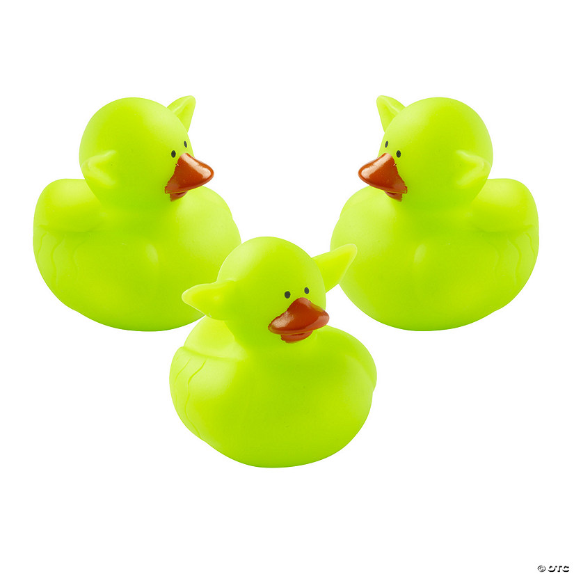Big Ear Rubber Ducks - 12 Pc. | Oriental Trading