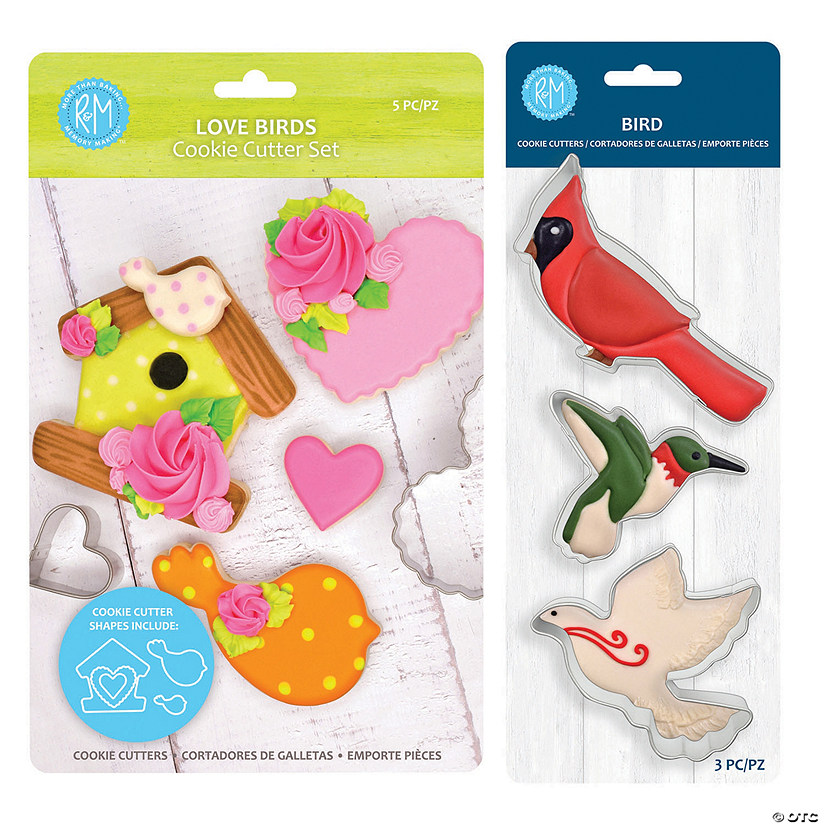 Bird 8 Piece Cookie Cutter Set | Oriental Trading