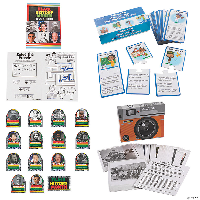 Black History Month Activity Kit - 119 Pc.