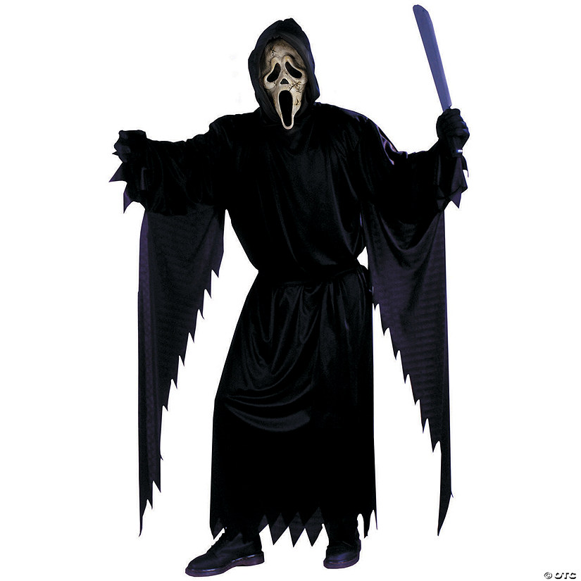 Boy's Zombie Ghost Face Costume