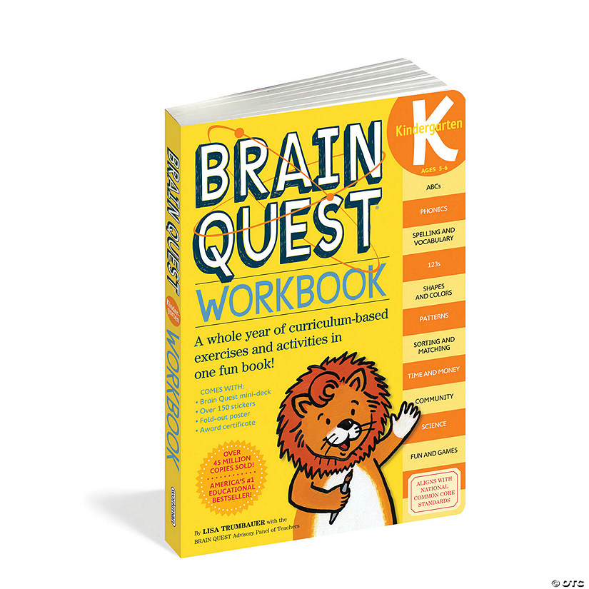 Brain Quest Workbook: Kindergarten - Discontinued