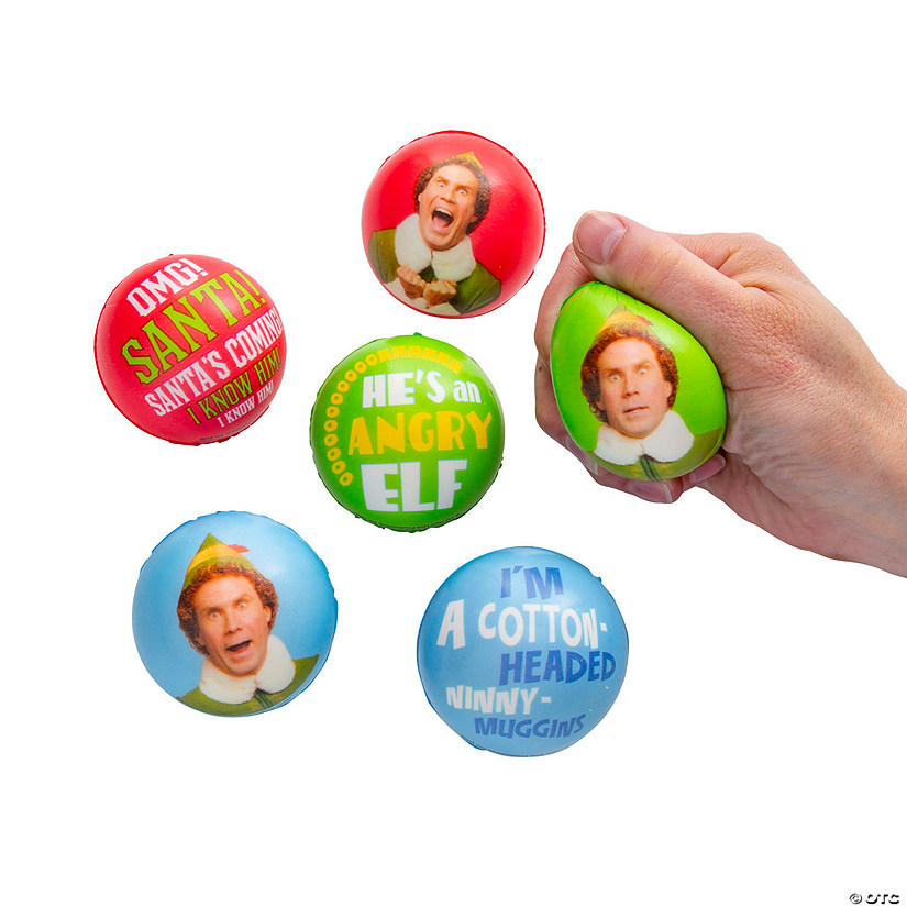 Buddy the Elf™ Stress Balls - 12 Pc.