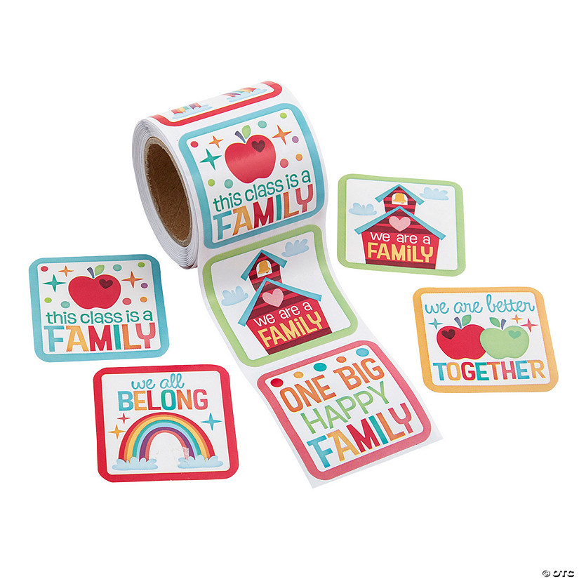 Bulk 100 Pc. Better Together Sticker Roll